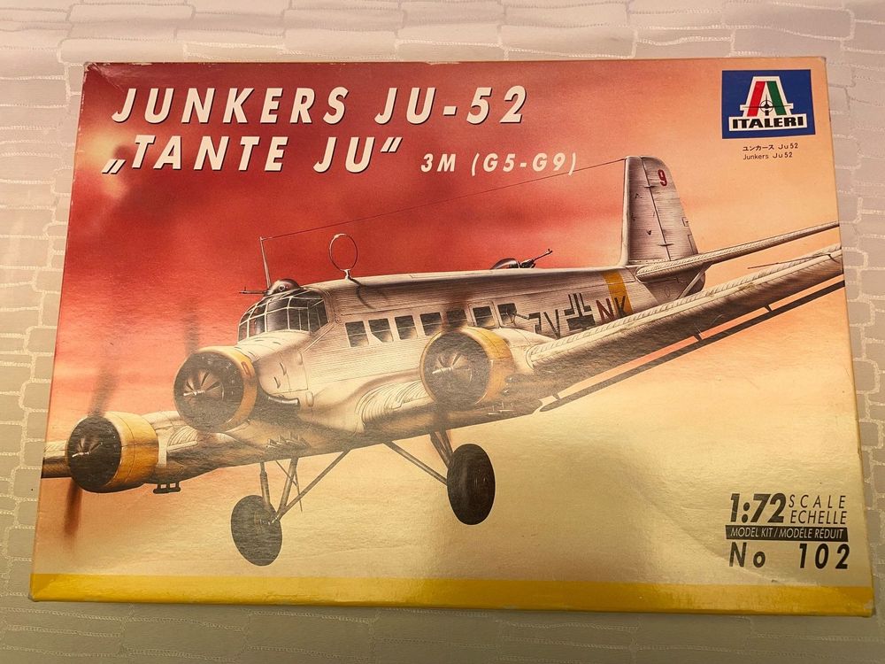 Junkers JU-52 "Tante Ju" 3M (G5-G9) (Gebraucht) in Thun für CHF 10 – mit Lieferung auf Ricardo ...