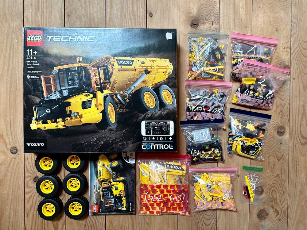 Lego Technic 42114 – 6x6 Volvo Articulated Hauler | Kaufen auf Ricardo