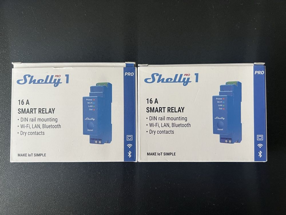 Shelly Pro 1, Wifi, LAN und Bluetooth (Neu und originalverpackt) in ...