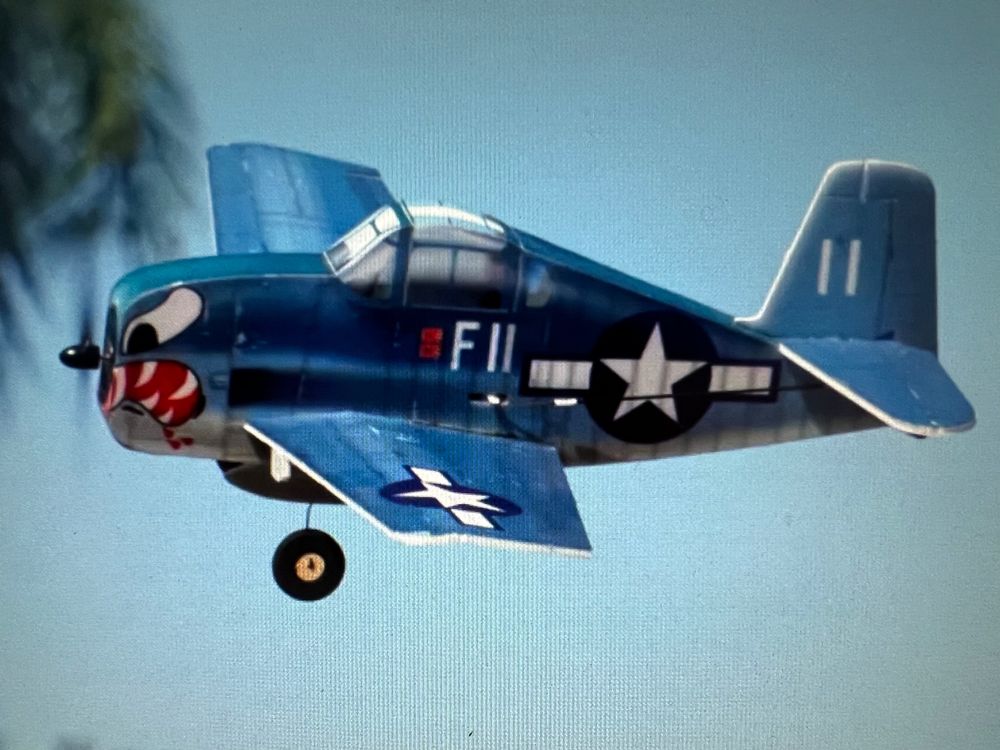 RC Mini Flugzeug F6F Hellcat Neu Bausatz | Kaufen auf Ricardo