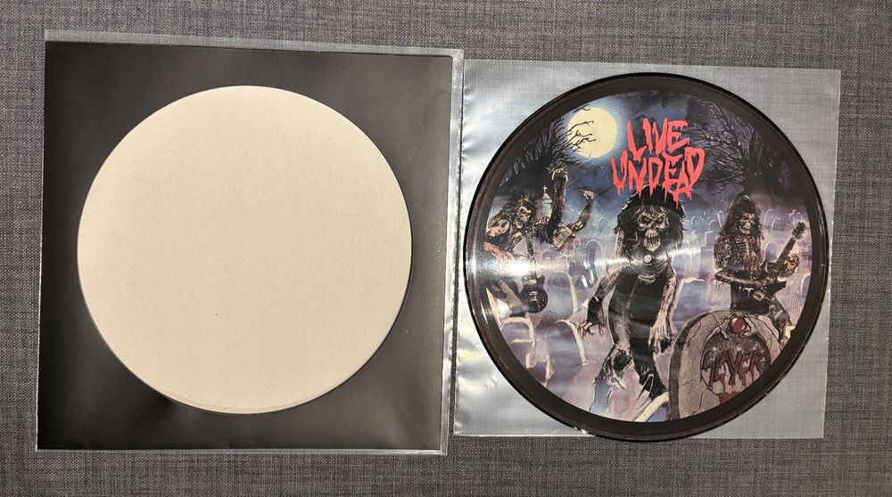 SLAYER - Live Undead original Pic Disc Heavy Thrash Metal LP (Gebraucht ...