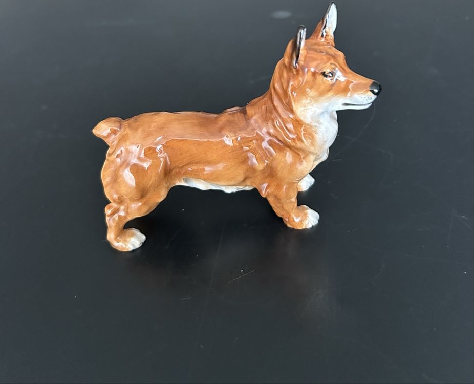 Rare vintage Welsh Corgi Hund-Royal Doulton (Gebraucht) in Zumikon für ...
