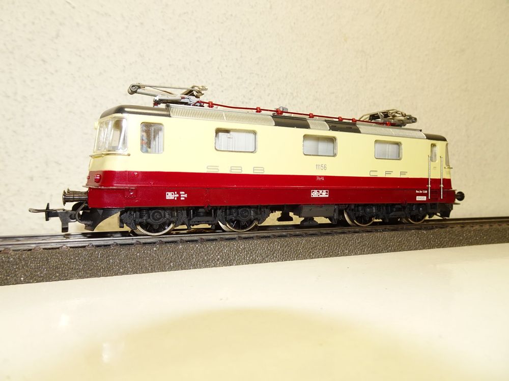 Fleischmann Lokomotive SBB 11156 Re 4/4 TEE HO 1141 | Kaufen auf Ricardo