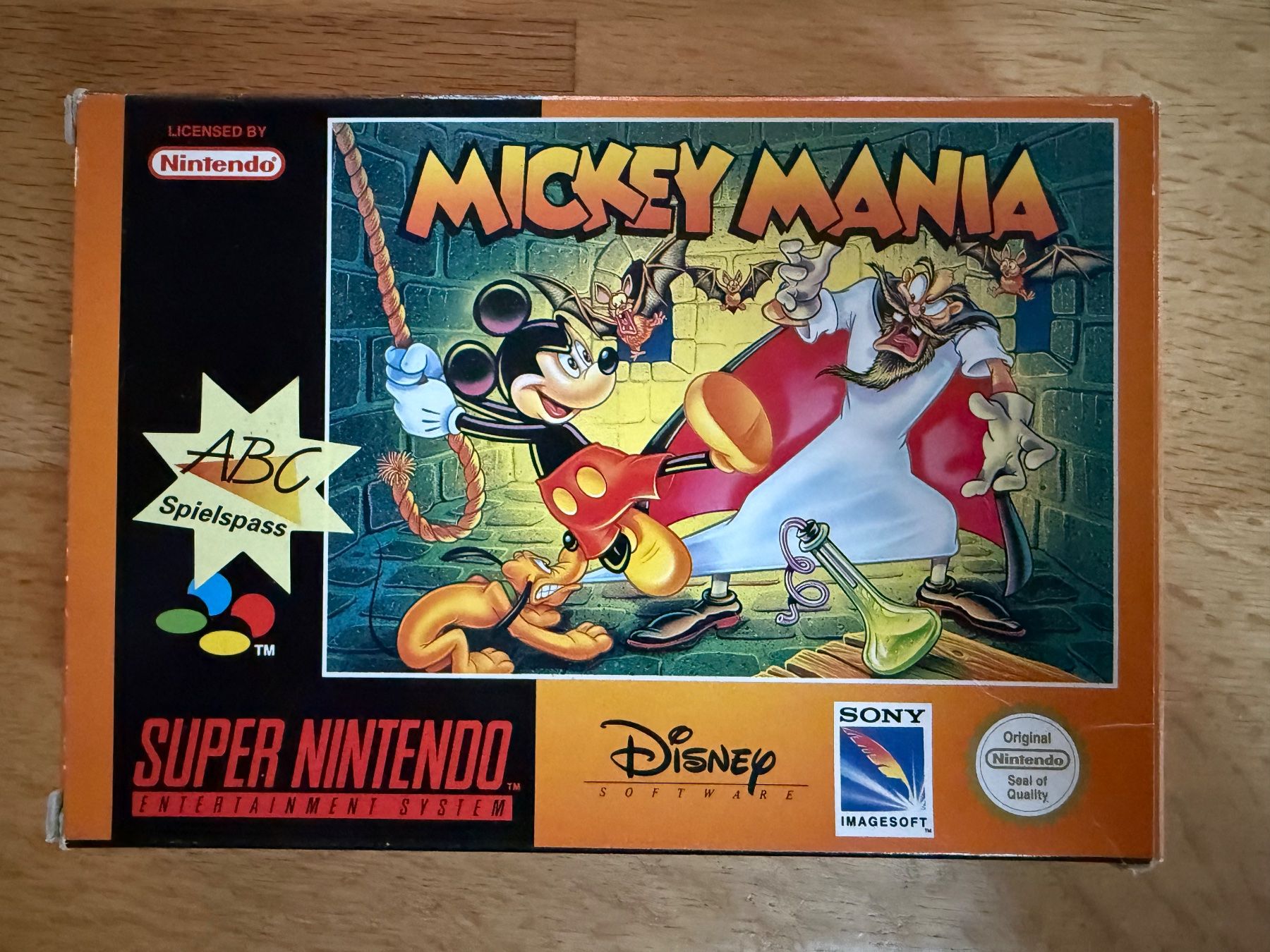 Mickey Mania (SNES) OVP (D'occasion) à Vucherens pour CHF 35 – avec ...