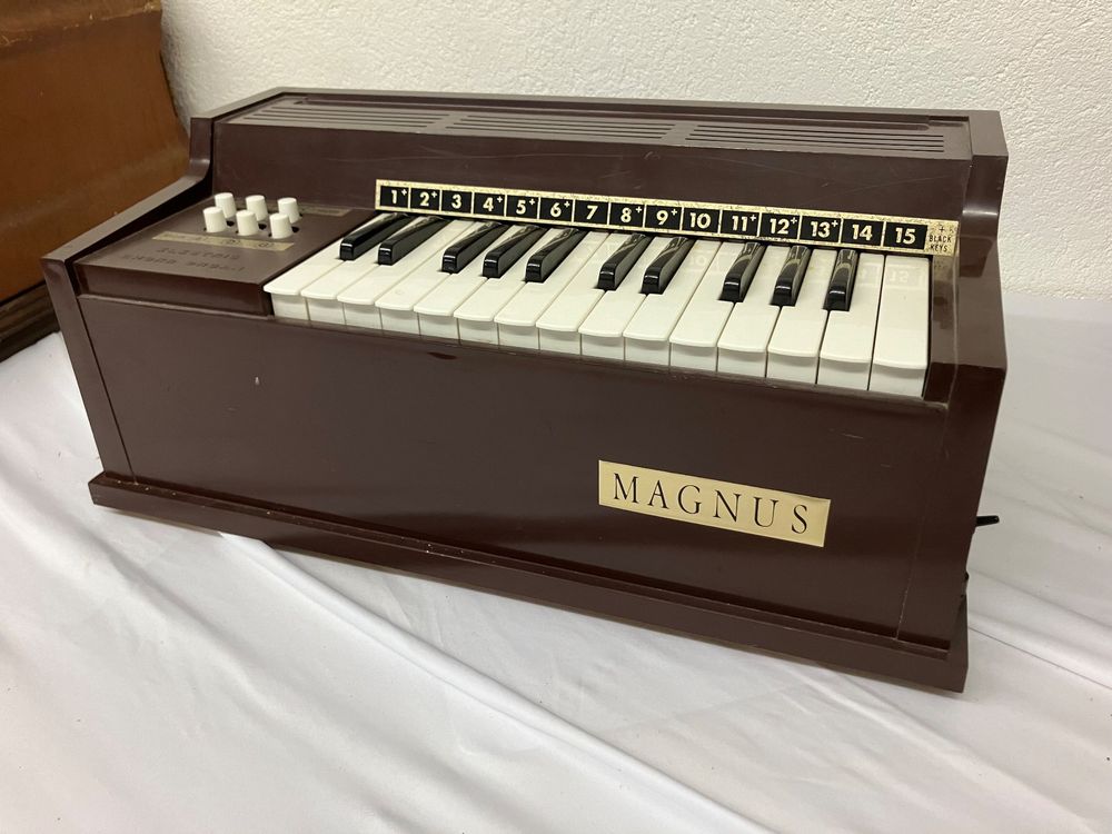 Magnus elektrische Akkordorgel Model 300 von 1960 | Kaufen auf Ricardo