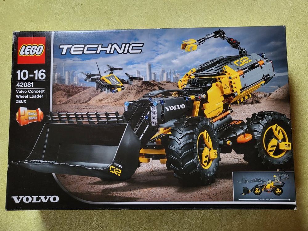 LEGO Technic Volvo Konzept-Radlader ZEUX 42081 Neu (Neu und ...