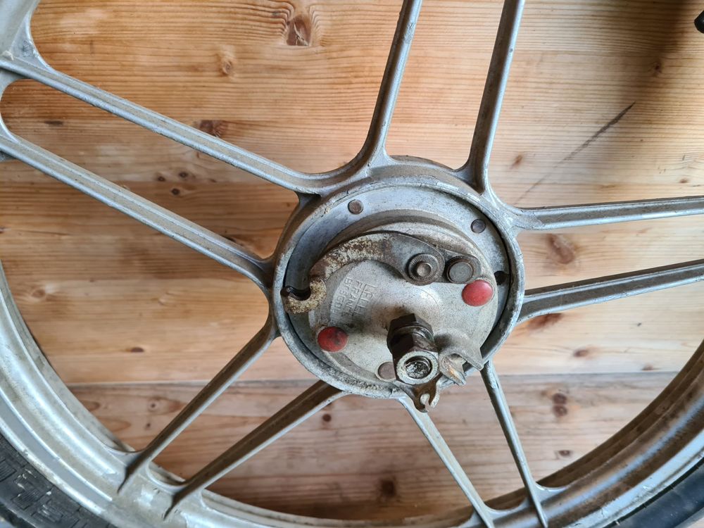 Vorderrad Original Puch Dot 17" mit VDO Tacho | Kaufen auf Ricardo