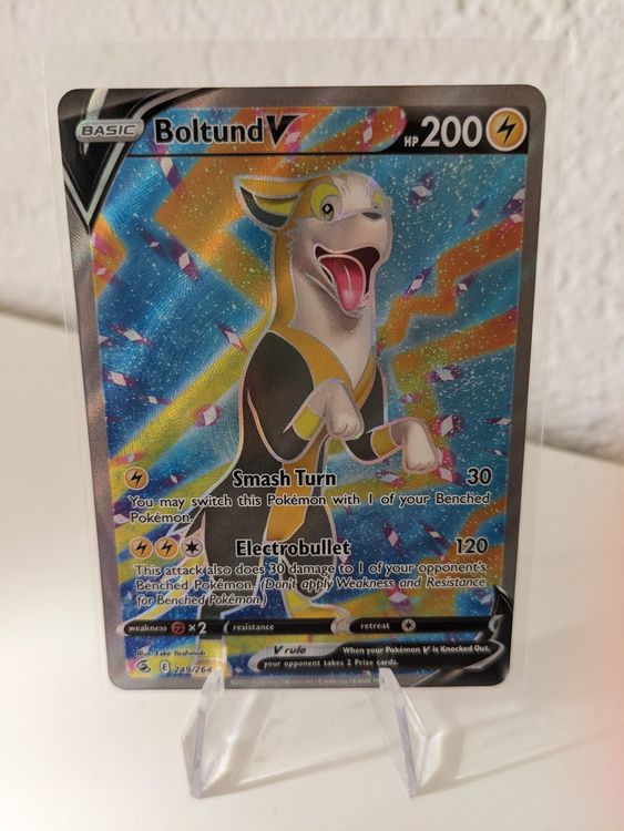 Pokemon Fusion Strike - Boltund V ( EN ) (Neu (gemäss Beschreibung)) in Kappel SO für CHF 3 ...