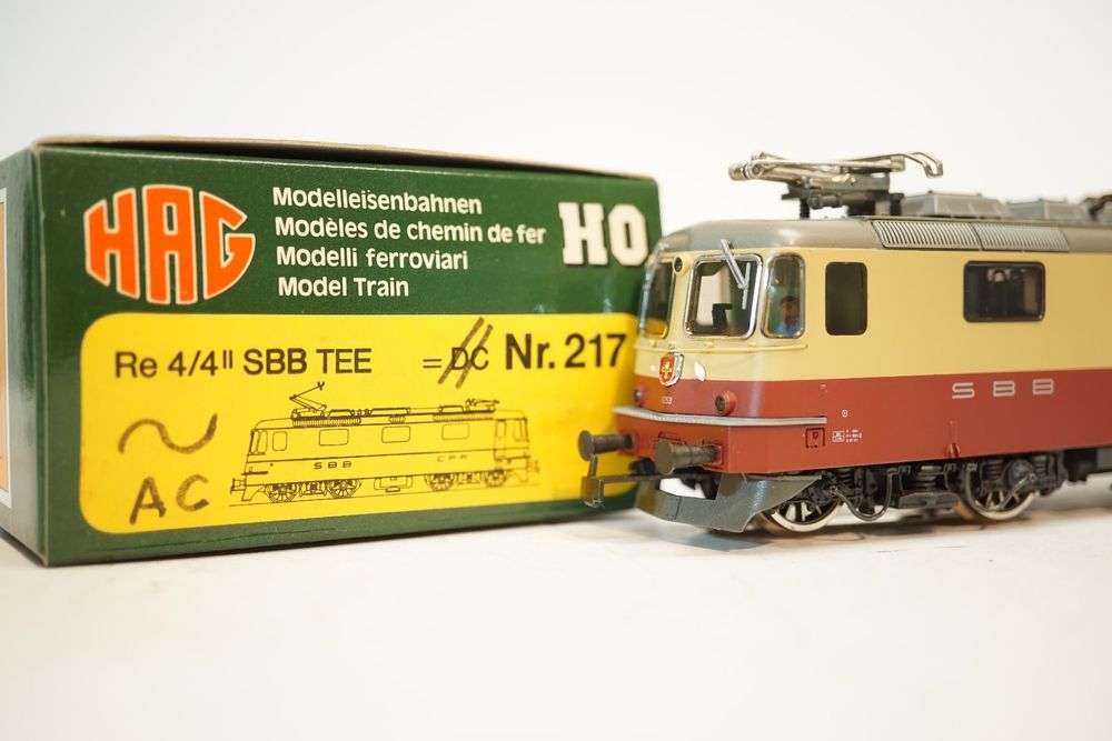 1å HAG 216 SBB Re 4/4 II TEE (Gebraucht) in Uetendorf für CHF 199 – mit Lieferung auf Ricardo kaufen
