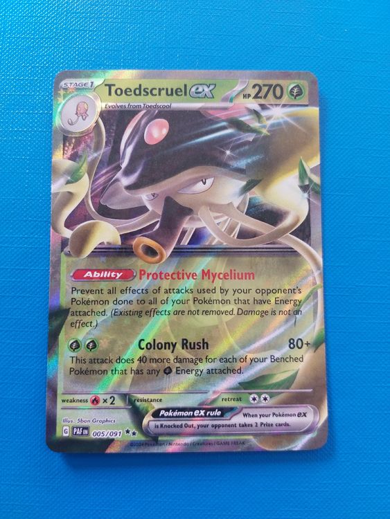 Toedscruel EX - Paldean Fates - Ab 1!!! | Kaufen auf Ricardo