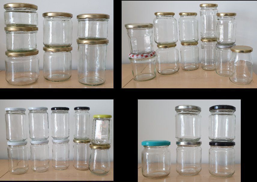 33 Schraubdeckelgläser, 200-350ml (Gebraucht) in Bad Zurzach für CHF 19 – mit Lieferung auf ...