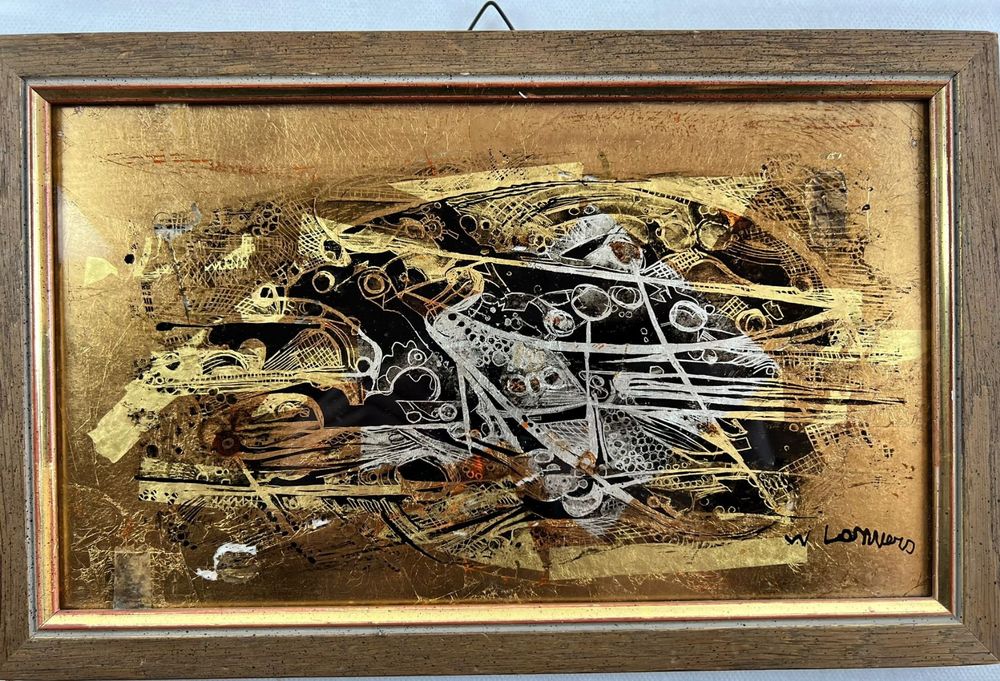 interessant Mischtechnik signiert. | Kaufen auf Ricardo