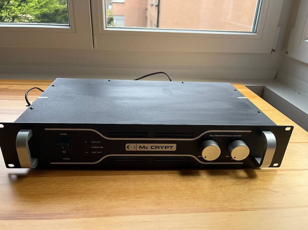 Mc Crypt PA-500C Real Stage Performance Amplifier (Gebraucht) in Zürich ...