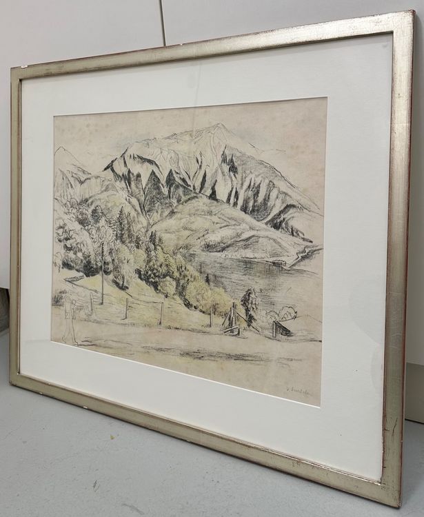 Victor SURBEK (1885-1975) - Orig. Zeichnung Aquarell | Kaufen auf Ricardo