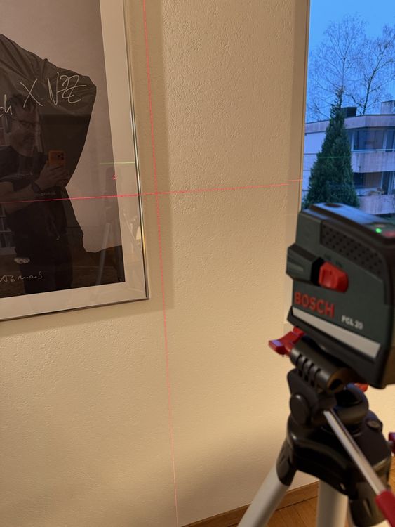 Bosch PCL 20 Kreuzlinienlaser mit Stativ - Top Zustand! (Gebraucht) in ...