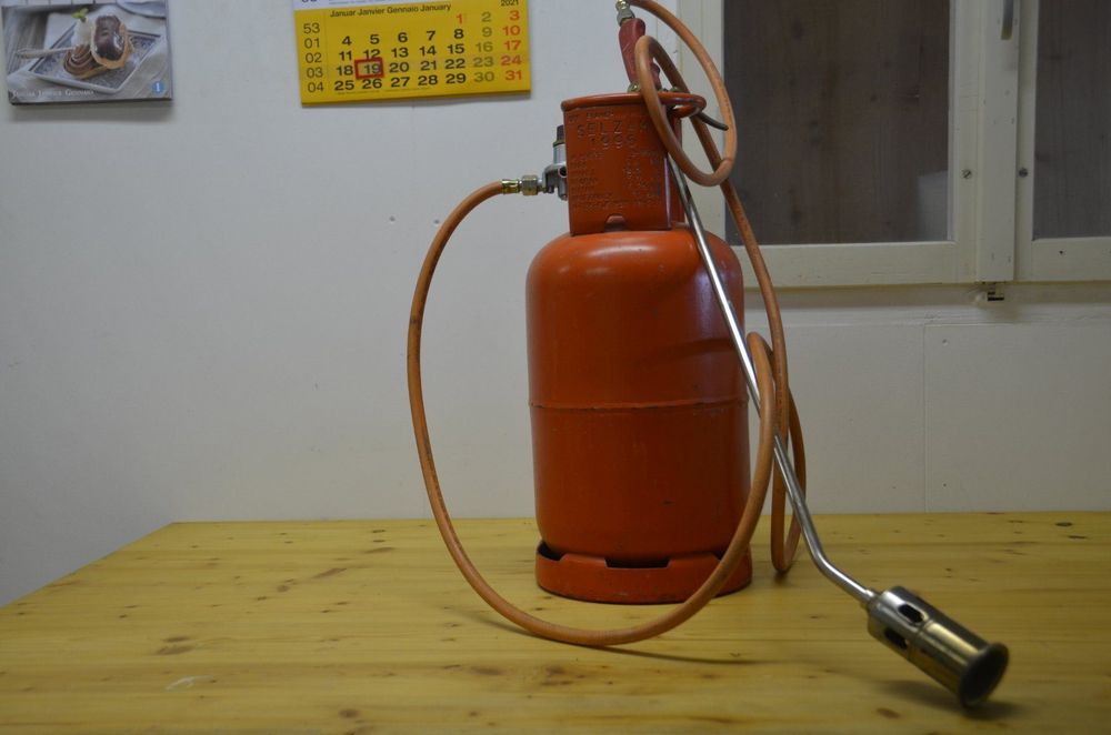 Gasbrenner Unkrautbrenner mit Gasflasche | Kaufen auf Ricardo