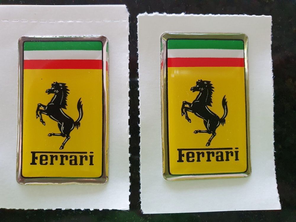 Ferrari Sticker 2er Set (Neu (gemäss Beschreibung)) in Oberrohrdorf für ...