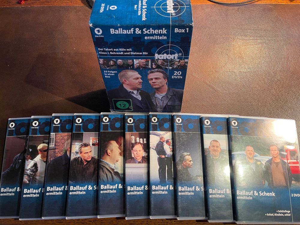 Tatort aus Köln - Ballauf & Schenk ermitteln Box 1 [20 DVDs] (Gebraucht ...
