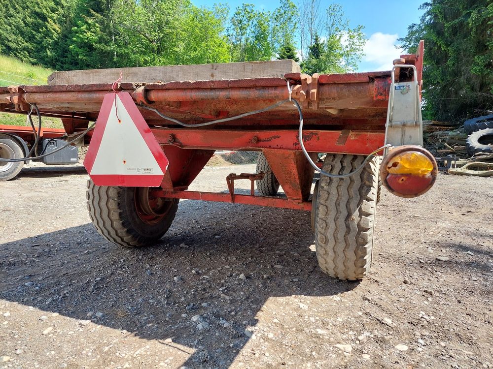 Zweiachsanhänger mit Achsschenkellenkung (Gebraucht) in Wald ZH für CHF 71 – nur Abholung auf ...