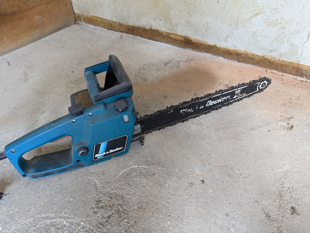 Elektrische Motorsäge Black & Decker (Gebraucht) in Zunzgen für CHF 14 ...