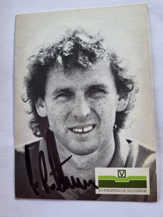 Autogramm Karte René Botteron FC Basel | Kaufen auf Ricardo