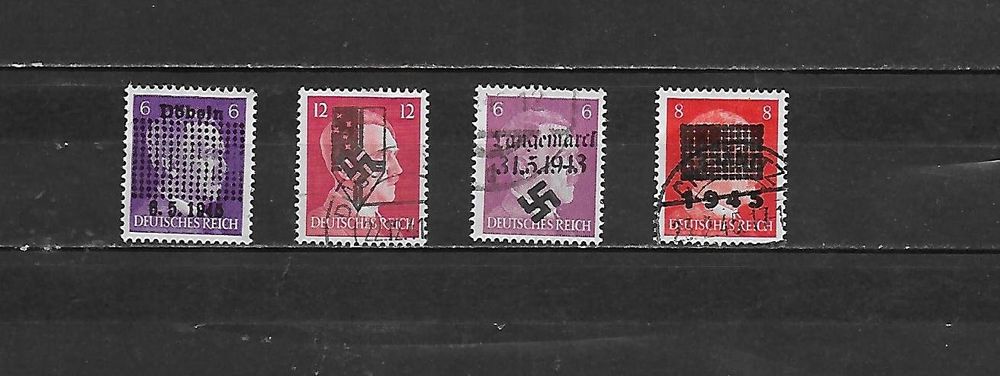 DR Hitler mit Aufdruck gestempelt (Gebraucht) in Altstätten SG für CHF 4 – mit Lieferung auf ...