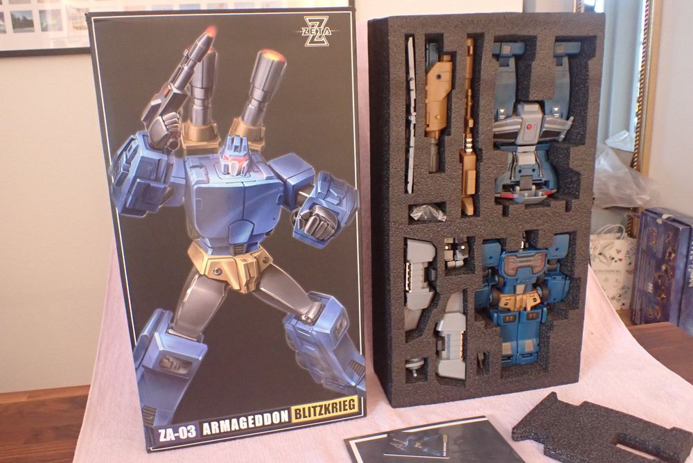 neuwertiges Armageddon Blitzkrieg ZA-03 Transformers Set OVP (Gebraucht ...