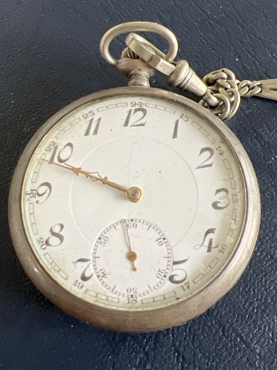 Antike Taschenuhr echt Silber 50 mm (Gebraucht) in Pfeffingen für CHF 52 – mit Lieferung auf ...
