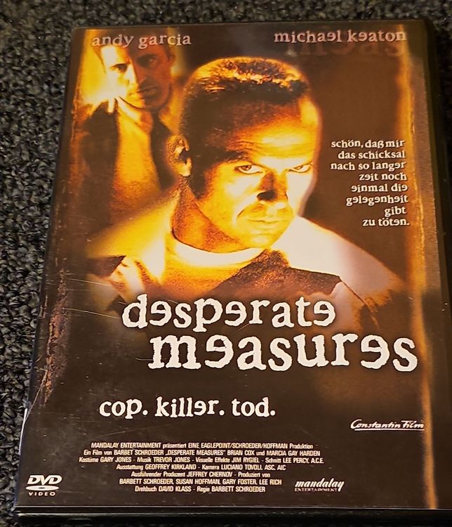 Desperate Measures DVD (15341) (Gebraucht) in Ruswil für CHF 1 – mit ...