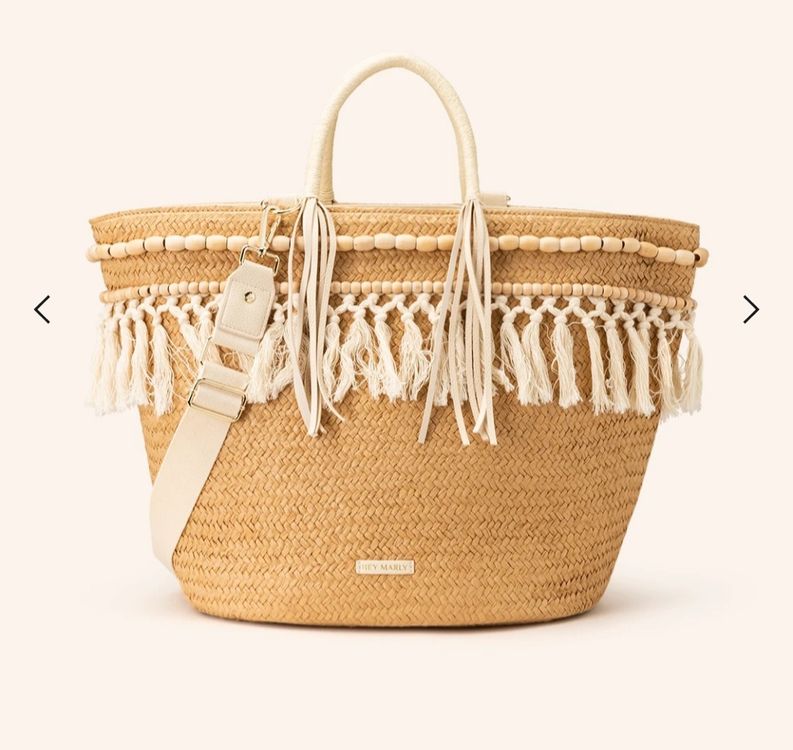 Hey Marly Bohemian Spirit Korbtasche geflochten neu (Neu (gemäss ...