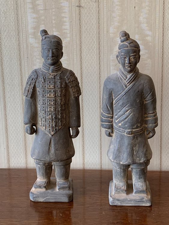 2 chinesische Terracotta Soldaten (Gebraucht) in Kloten für CHF 45 – mit Lieferung auf Ricardo ...