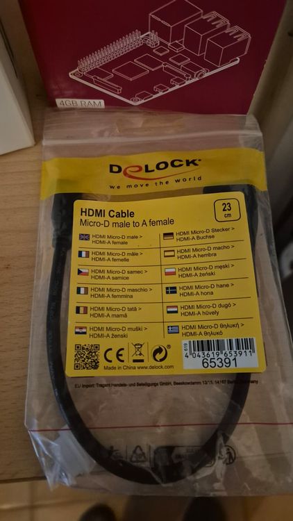 Raspberry Pi 4 Model B 4GB Ram NEW with Bundle (Neu (gemäss ...