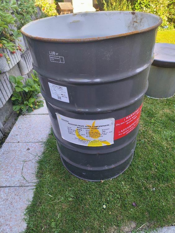 Metall Fass /Dekofass gross (Gebraucht) in Obfelden für CHF 5 – nur ...
