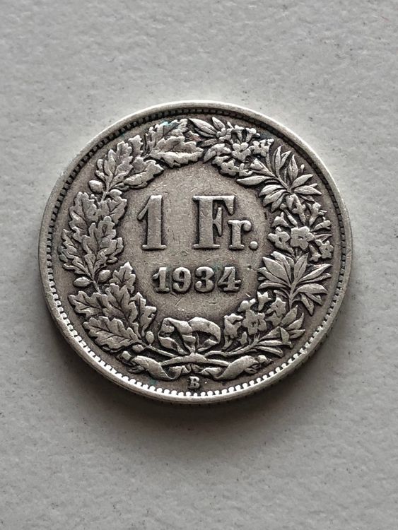 1 Fr. 1934 | Kaufen auf Ricardo