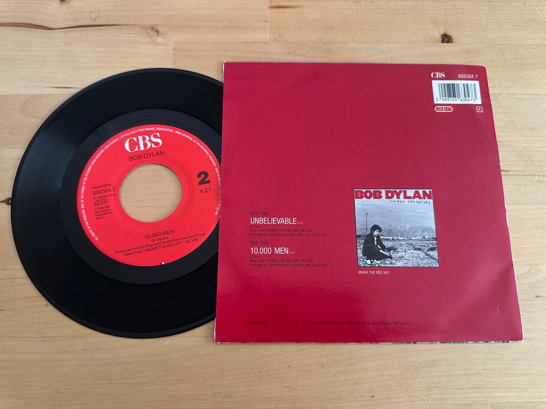 BOB DYLAN tolle Unbelievable Single Kult Top Hit Folk (Gebraucht) in ...