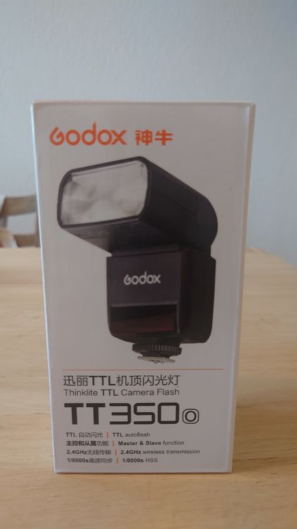 Godox TT350 Camera Flash für Olympus/Panasonic MFT | Kaufen auf Ricardo