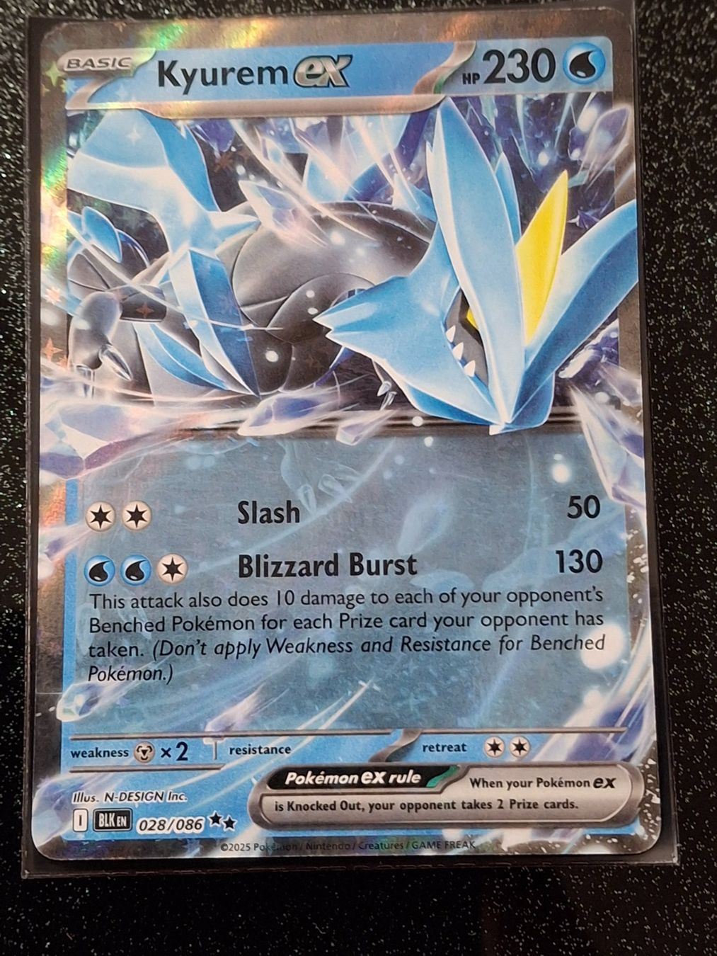 Schwarze Blitze / Kyurem ex 028/086 (Neu (gemäss Beschreibung)) in Zug ...