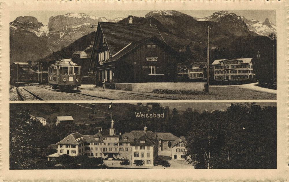 Säntisbahn, Station Weissbad (Gebraucht) in Bronschhofen für CHF 10 – mit Lieferung auf Ricardo ...