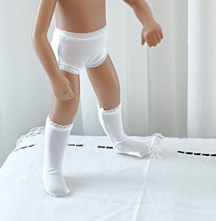 Fürs Sasha Mädchen: Kniesöckli mit elastischer Spitze (Neu und originalverpackt) in Seewen SZ ...