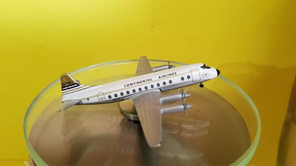 Modellflugzeug CONTINENTAL VICKERS VISCOUNT V.812 1:500 (Neu (gemäss ...