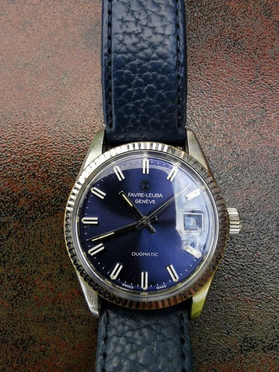 Favre-Leuba Duomatic | ETA 2783 25 J | 70er Vintage (Gebraucht) in ...