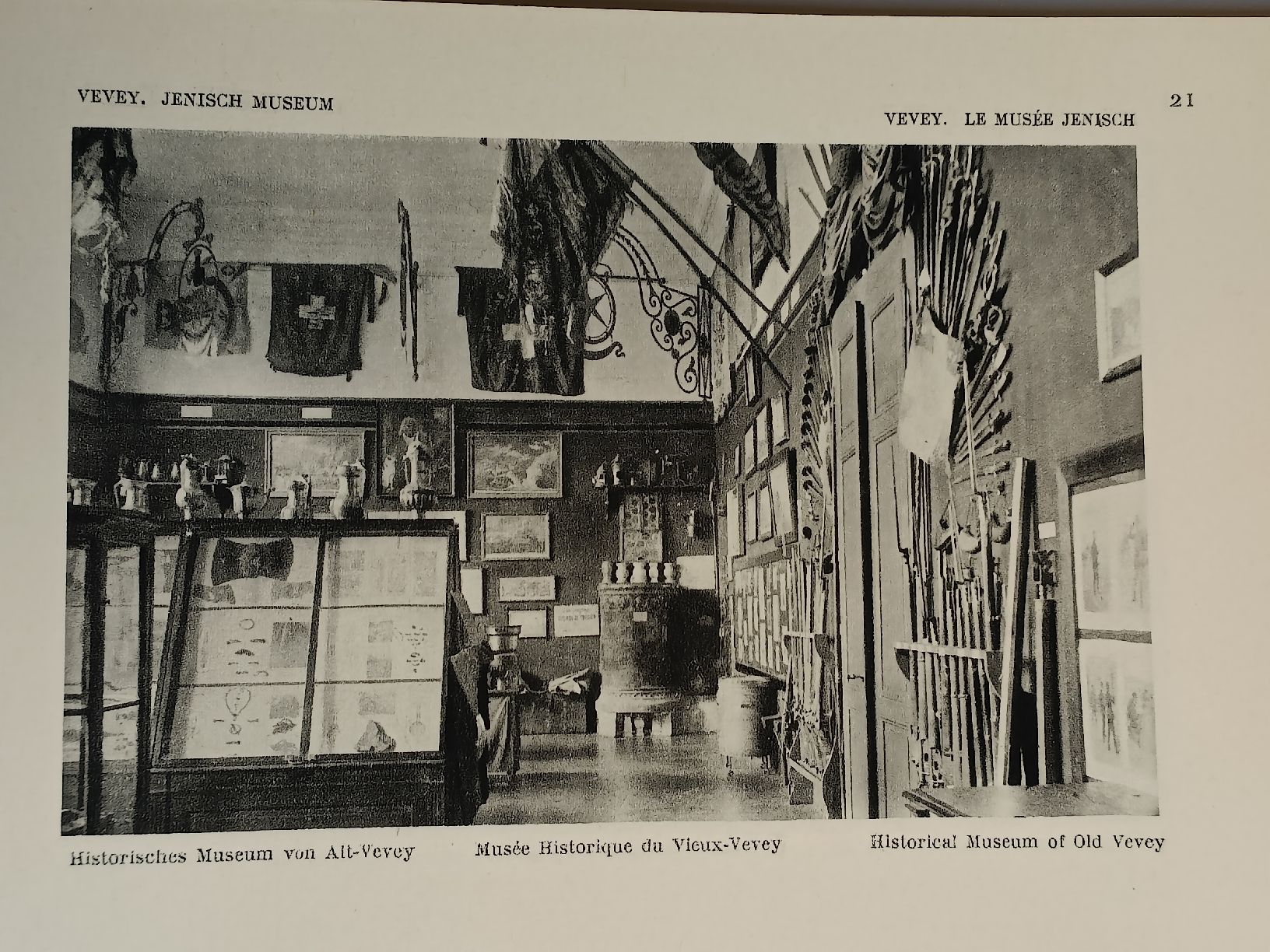 Alter Litho Führer / Vevey - Switzerland Ausgabe ca. 1925 (Gebraucht ...