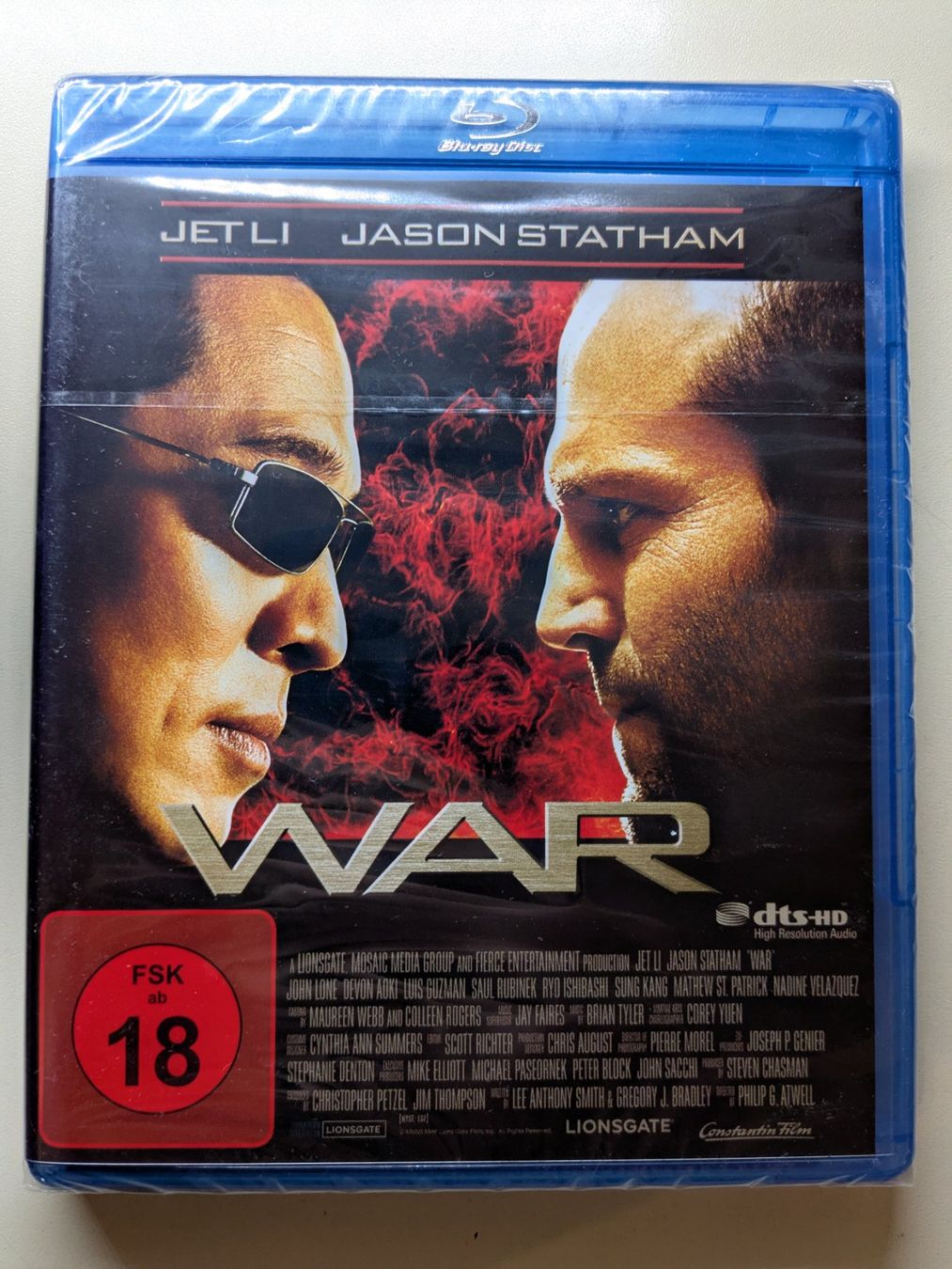"War" mit Jet Li & Jason Statham [Blu-ray/neu&OVP] (Neu und ...