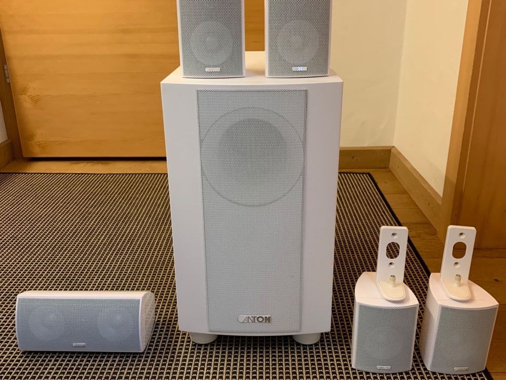 Canton Movie 120 MX Boxensystem weiss | Kaufen auf Ricardo