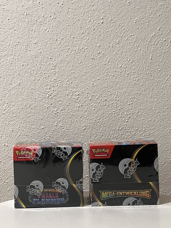 Pokemon Booster Display Fatale Flammen & Mega Entwicklungen (Neu ...