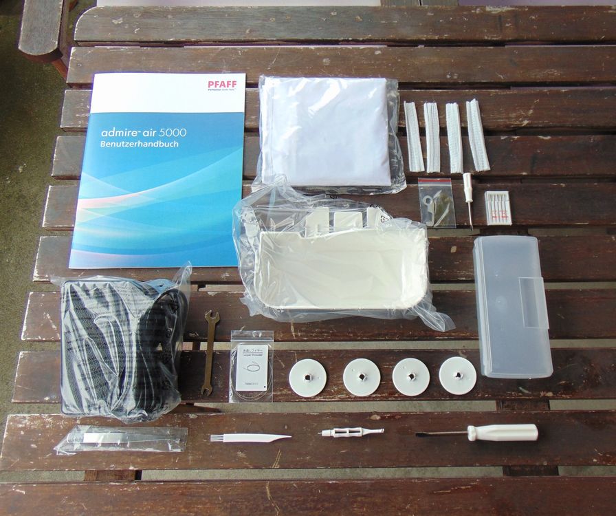 Overlock Nähmaschine PFAFF admire 5000 neu, ab Fr. 1.-- (Neu und ...