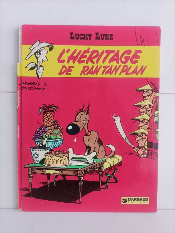 BD Lucky Luke -10- L'héritage de Ran Tan Plan / Morris - Gos (Gebraucht ...