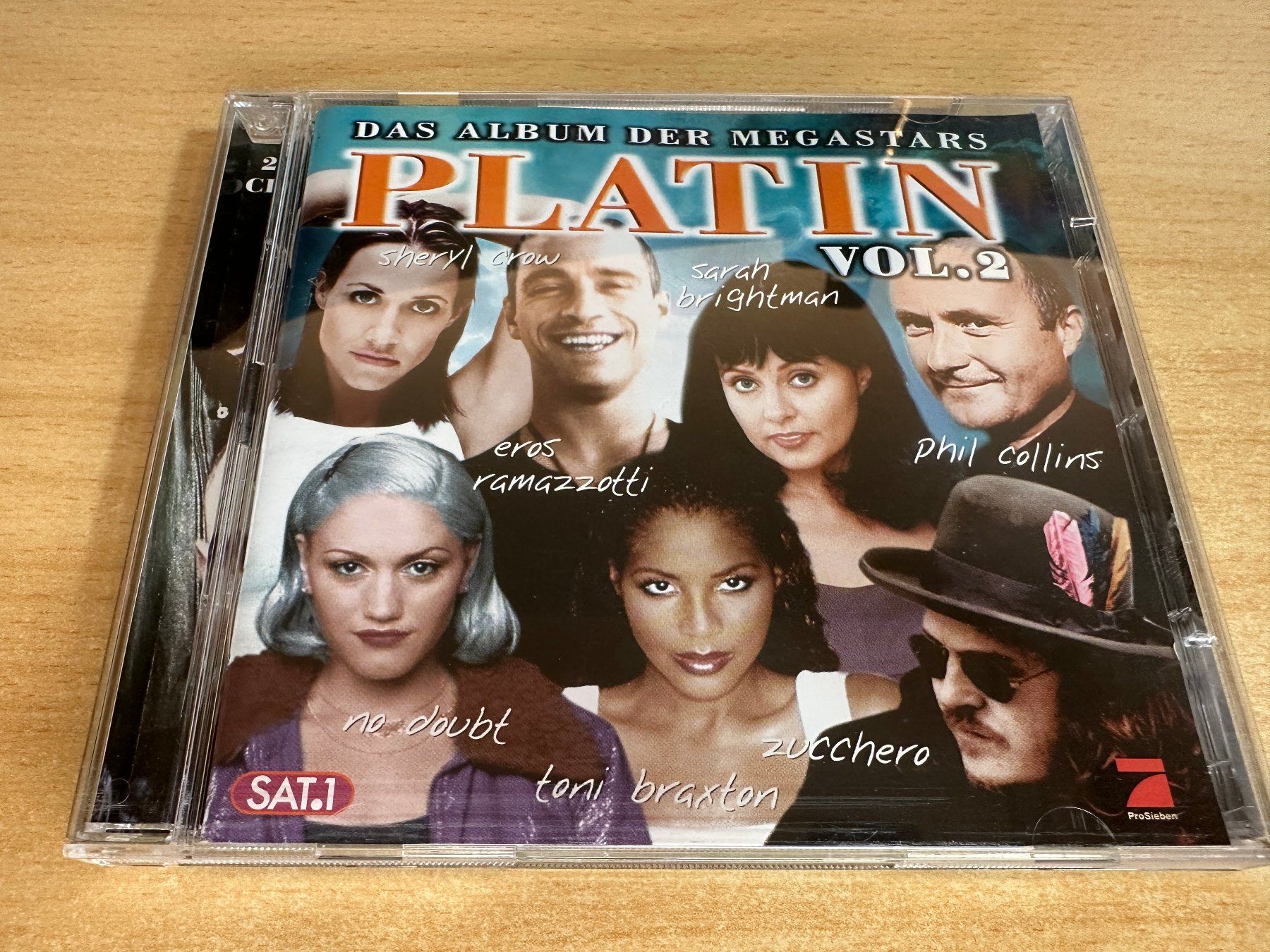 T8 Various – Platin Vol. 2 - Das Album Der Megastars - 2 CD (Gebraucht ...