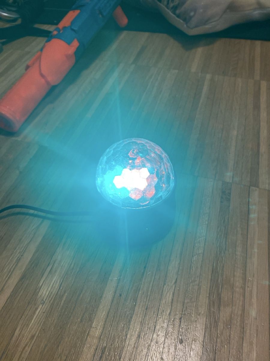 Disco Kugel Lampe Lichteffekt für Party, Top Zustand! (Gebraucht) in ...