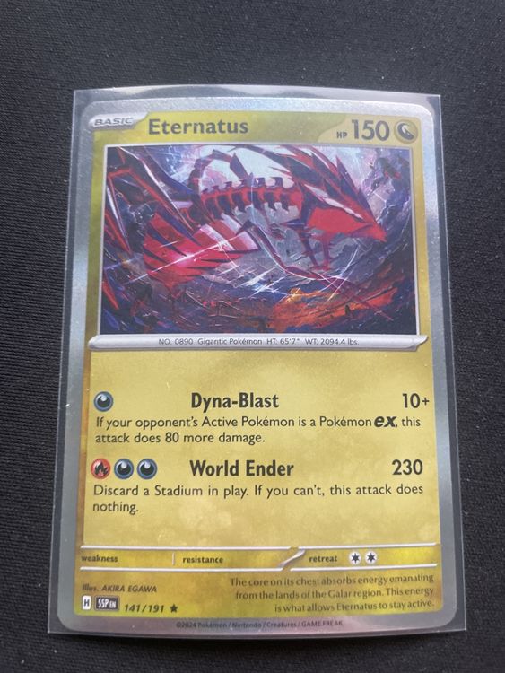 Pokemon Card - Eternatus (Neu (gemäss Beschreibung)) in Paradiso für ...